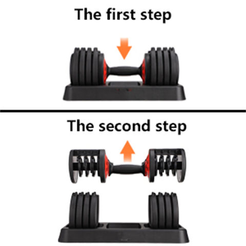 China Weights Set Dumbbell with Weight Dial Function, Fast Adjust by ...