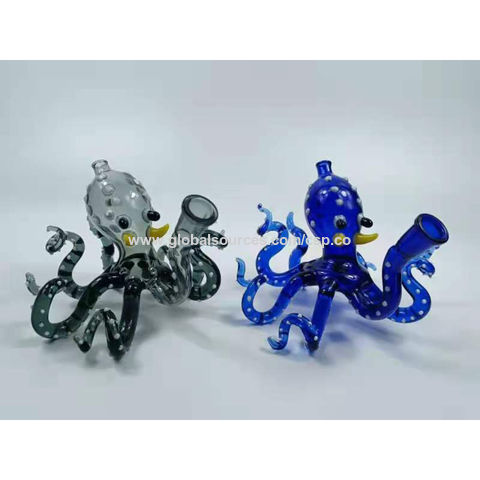 China Creative hot sell dragon and octopus glass bong, realistic ...