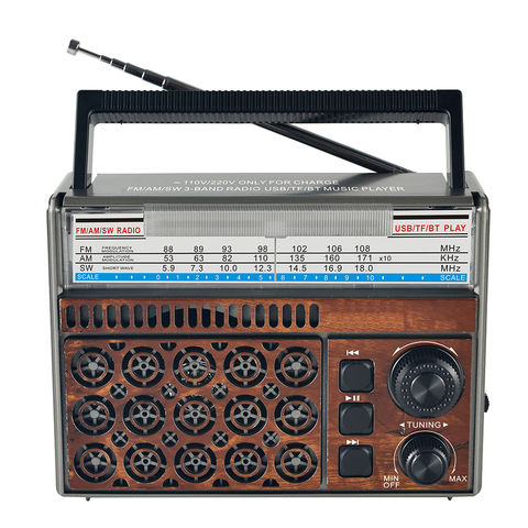 China High Sensitivity Retro Radio Receiver Multi band AM FM SW ...