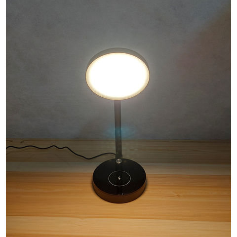 China Qi wireless charge LED desk lamp 10W Qi LED Table lamp wireless ...