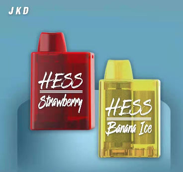 Rechargeable vape pen HESS 4500 puffs Refillable Electronic cigars with ...