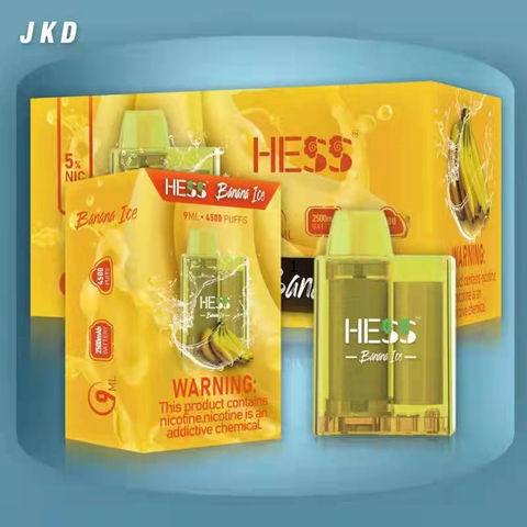 China Large capacity vape pen HESS 4500 puffs Electroniccigarettes ...