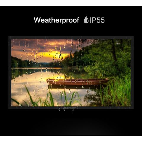 China Popular 55" Outdoor Smart TV High Resolution 4K Television Full ...