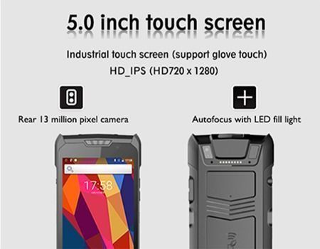 China IP67 Water-proof Multi-Functional Industrial Android 6.0 PDA ...