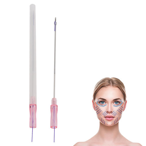 China Selling screw type face lifting thread for semi face lift shaping ...