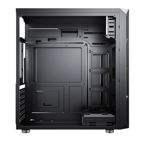 China SAMA gorgeous pc cabinet ARGB strip gaming casing full acrylic ...