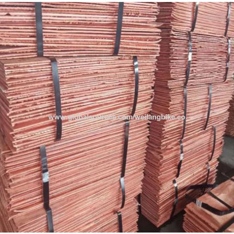 China The High Quality Electrolytic 99.99%Purity Copper Cathode with ...