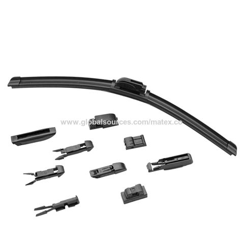 China New universal frameless wiper with spring steel backing. on ...