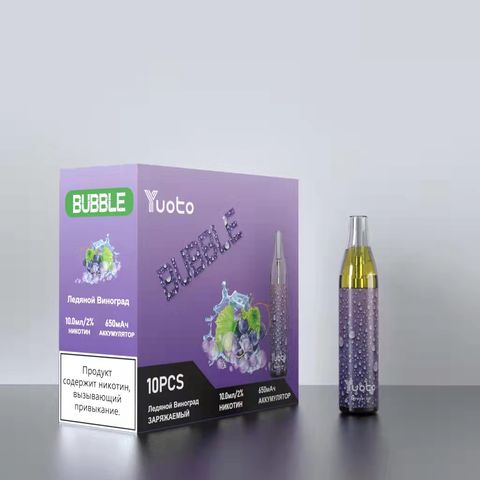 China YUOTO Bubbles More than 3000puffs mesh coil chargeble 10ml ...