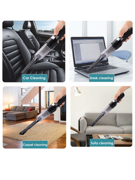 Portable high-powered desktop household applicable wireless car vacuum ...