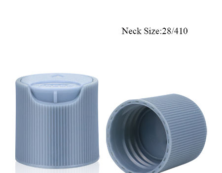 China 28/410 Ribbed Disc Top Closures Custom Color on Global Sources ...