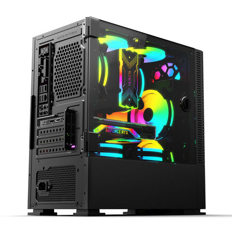 China Gaming Hardware Gabinete Casing Mid Tower Rgb Pc Gamer Oem ...