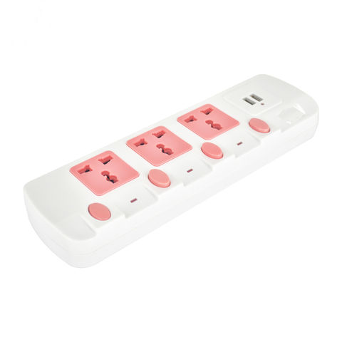 China Universal extension socket Spike Gaurd 220V power boards with ...