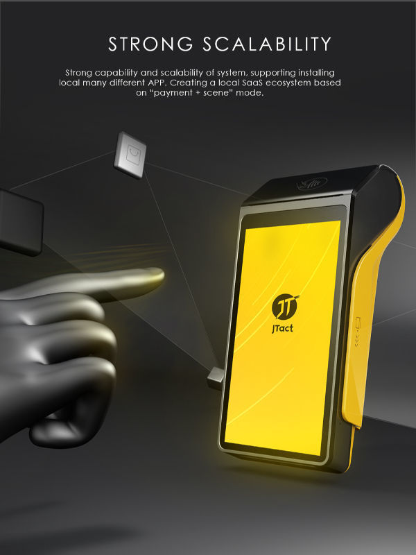 China Mobile POS Terminal 5.5'' Touch Screen Android POS System Machine ...