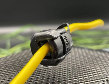 Nylon 66 material strain relief bushing for home appliances cable ...