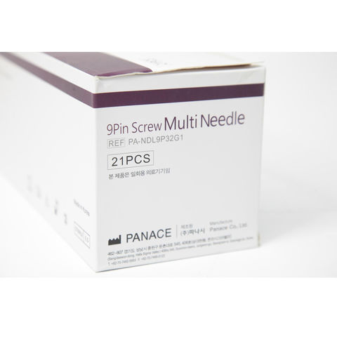 China Korea Multi Needle 9 Pins Crystal Microneedle For Beauty Facial ...