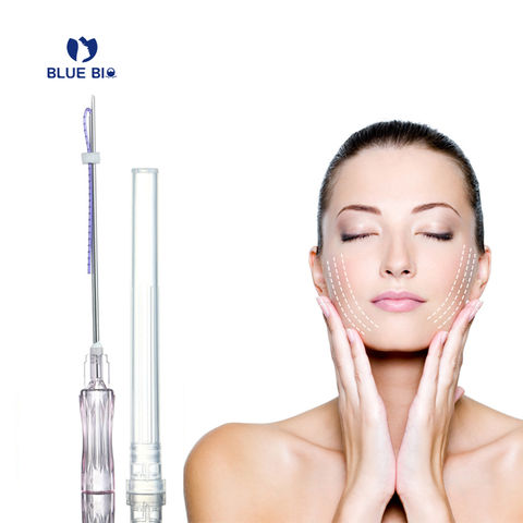 China Korea absorbable pdo blunt cog 3d 4d 6d 8d barbed pdo thread lift ...