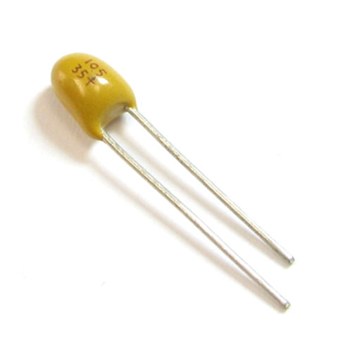 China Radial Tantalum Capacitor with Low Current Leakage, Suitable for ...