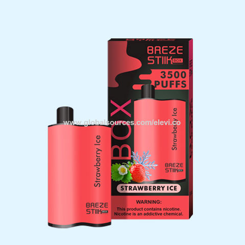 China New style disposable vape box e cigarette Breze Stiik Box kit ...