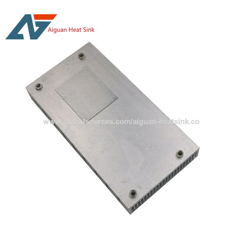 China 50mm Wide Aluminium Heat Sink Non-Standard Using For Machine Tooling Industry on Global ...