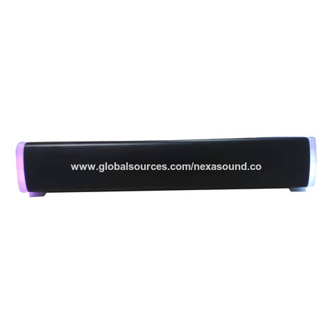 China RGB Bluetooth soundbar 5.0 10W 1200mah,AUX,TF, with good bass and ...