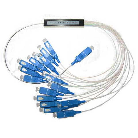 China 1X2/4 PLC Splitter 0.9MM with SCAPC Connector Steel tube on ...