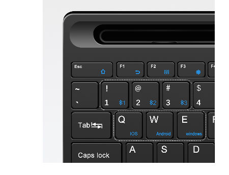 Wireless bluetooth Tablet keyboards compatiable with IOS, Android ...