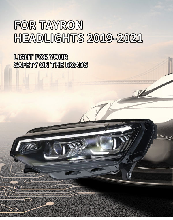 China Waterproof 45W PC Car Headlight Assembly Car Led Headlights on ...