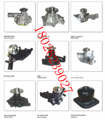 Water pump 668561-1024 21247955 21727935 for D4D D6D EC290 EC210 EC240 ...