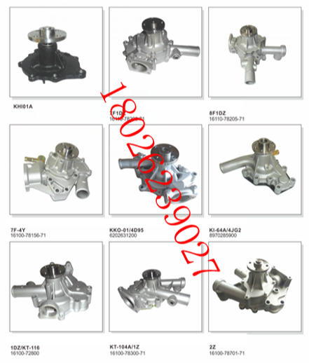 Water pump 668561-1024 21247955 21727935 for D4D D6D EC290 EC210 EC240 ...