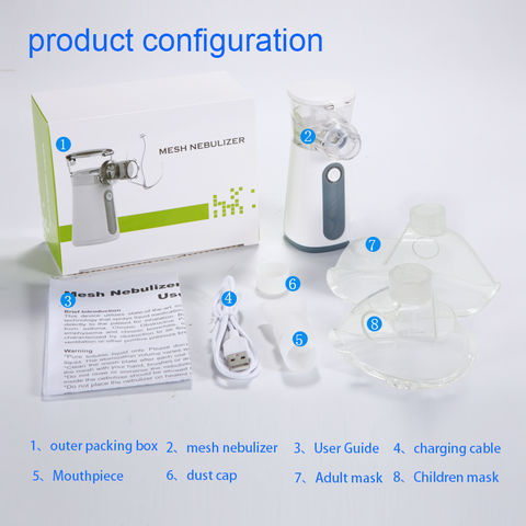 China Medical jet nebulizers can be charged for super battery life on ...