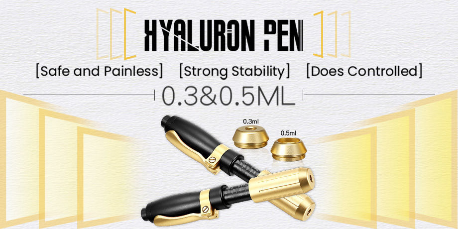 China Needle free injection pen no needle dermal filler cross linked ...