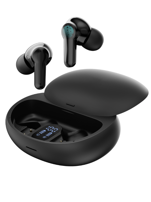 TWS earbuds with Sliding case True Wireless earbuds Slide Design ENC ...