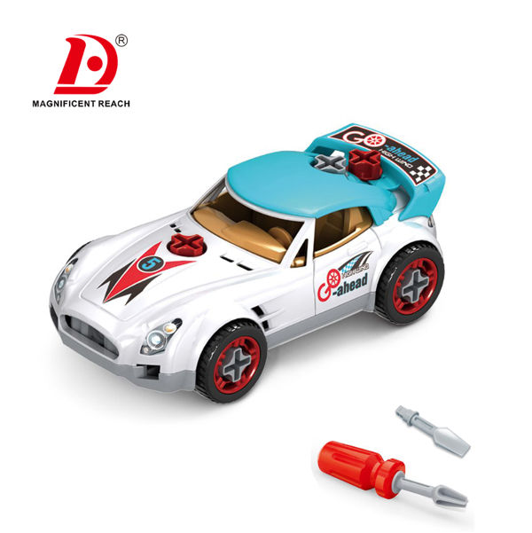 China HUADA Intelligent DIY Assembly Sports Car Toys Take-Apart Vehicle ...