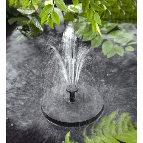 China Garden Floating Bird Bath Water Fountain Solar Panel Kit Pond ...