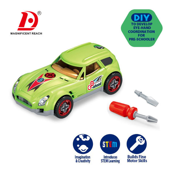 HUADA Intelligent DIY Assembly Car Toys Take-Apart Vehicle Toys ...