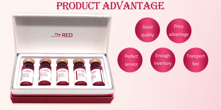 Dissolve fat lipolysis ampoule the red ampoule solution lipolytic ...