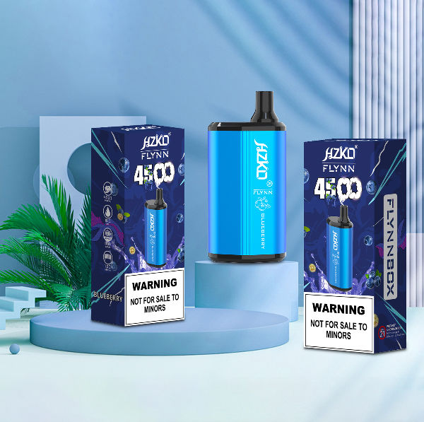 China Original HZKO FLYNN 4500 puffs 1500mah battery Disposable Vape ...
