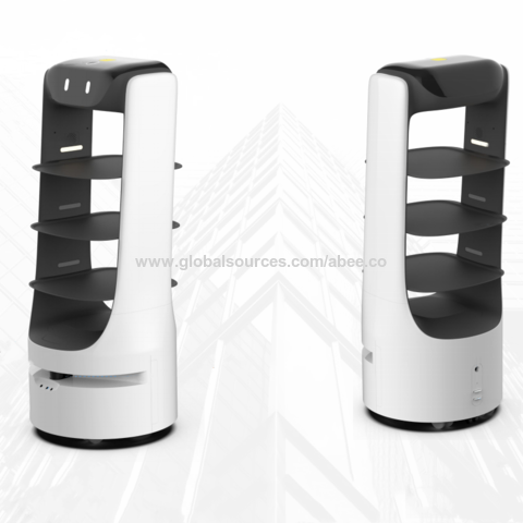 China Newest Delivery Robot Advanced Appearance 3 Layers Automatic Meal ...