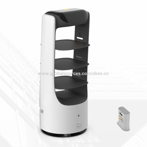 China Newest Delivery Robot Advanced Appearance 3 Layers Automatic Meal ...