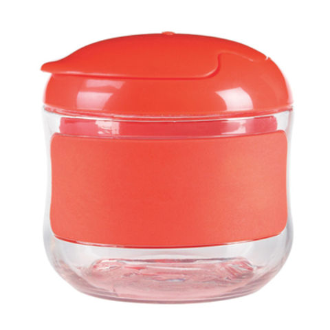 China Petite-sized Cylinder Food Container with Non-slip Grips ...