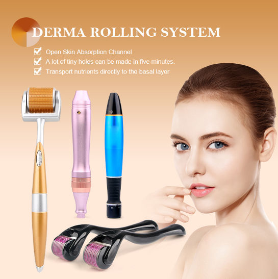 Beauty roller micro needle system DRS 540 needles derma roller for Anti ...