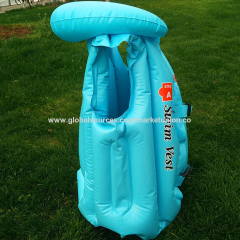 China Abc Inflatable Swimsuit Children'S Pvc Inflatable Safety Vest on ...