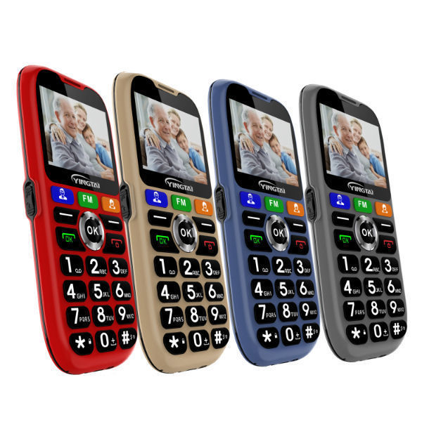 2.31" screen large keypad candy bar basic quad band dual SIM big button ...