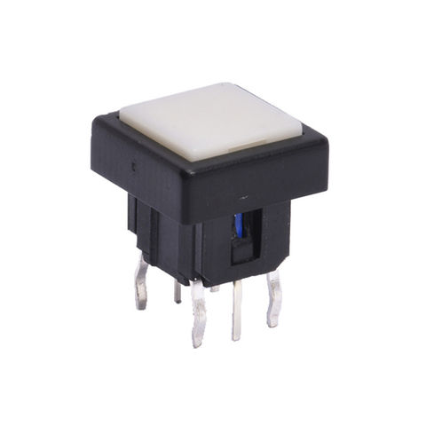China Small momentary square push button plastic switch on Global ...