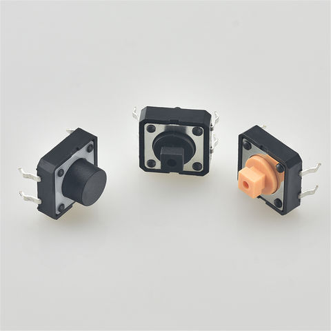 China Small momentary square push button plastic switch on Global ...