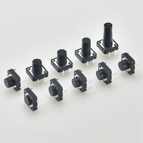 China Small momentary square push button plastic switch on Global ...
