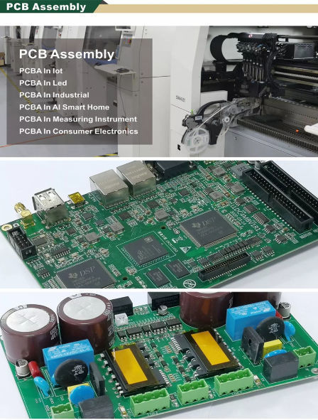 China High-end Industrial controller PCBa Board Assembly Service custom ...