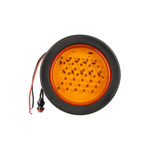 China Red Round 12V 24V Mini School Bus Turn Signal Lamps 35 Led Arrow ...