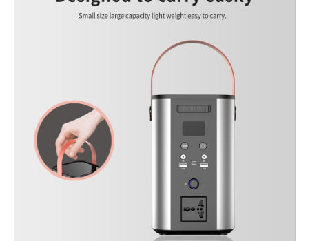 China 75000mAh/300Wh Portable power Packs source with AC USB QC DC ...